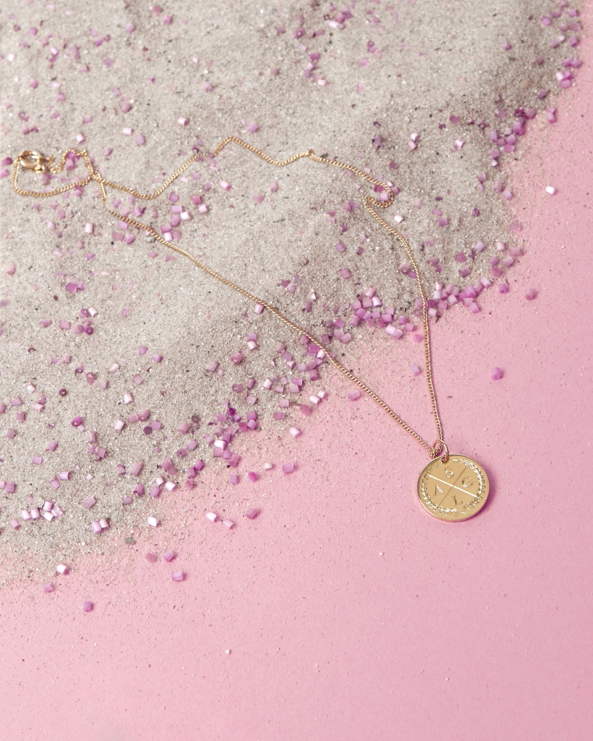 Summer Giveaway: Vedder & Vedder Initial Coin Necklace (5x) | Beau Monde