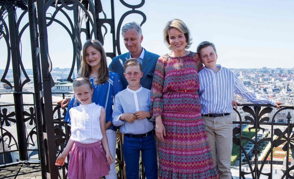 Koning Filip trakteert zijn kinderen op treinmuseum | Beau Monde