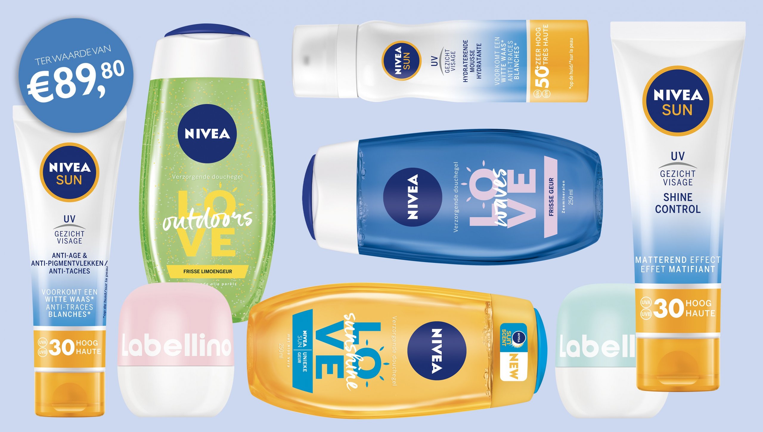 WIN: Mega NIVEA & Labello Zomerpakket t.w.v. €89,80! | Beau Monde