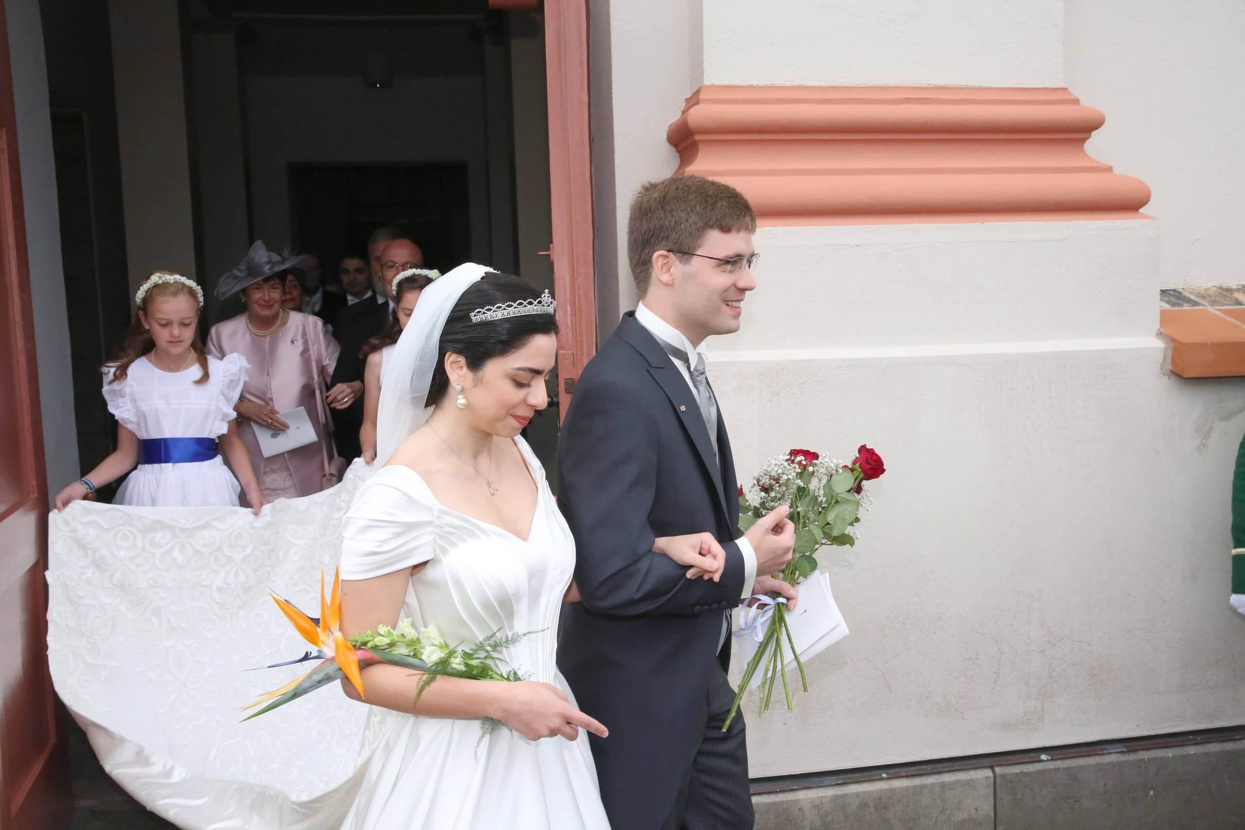 Royal wedding: Nederlandse Hande getrouwd met haar prins Alexander