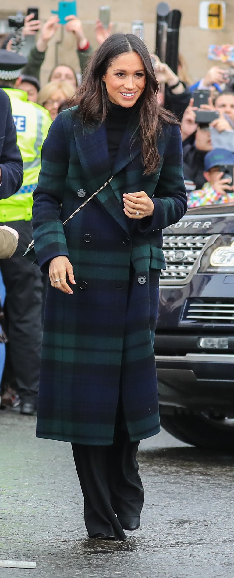 Twinning: Kate en Meghan in winterse sferen