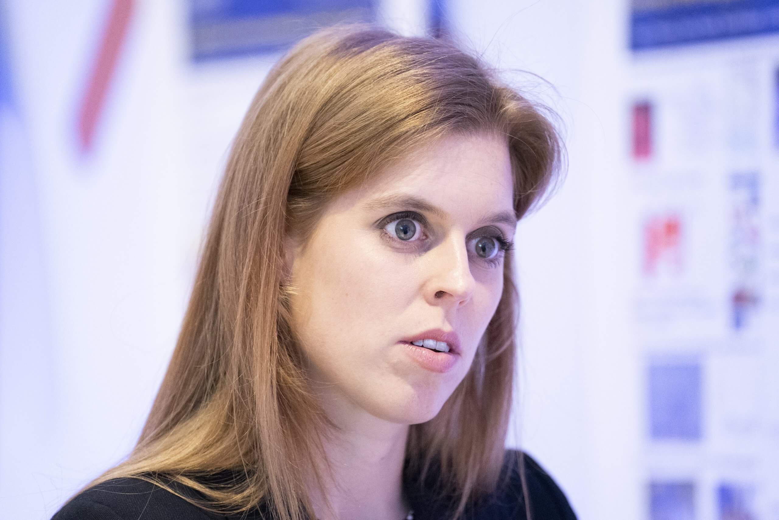 Princess Beatrice begint enthousiast aan nieuwe rol