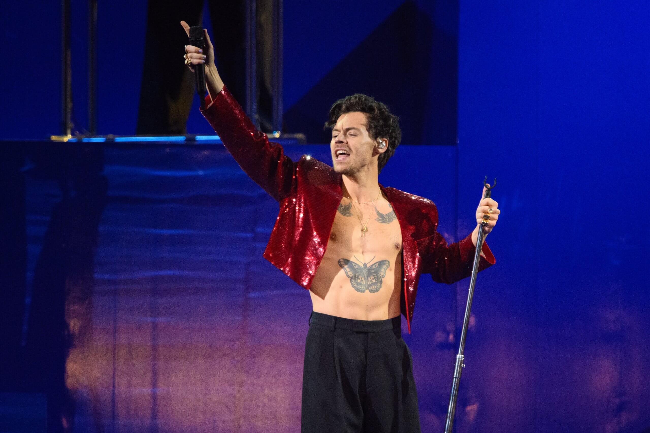 Fashion icon: Harry Styles en zijn liefde voor seventies rock met een ...