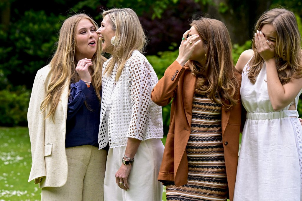 Zien: Oranjes poseren samen tijdens zomerfotosessie