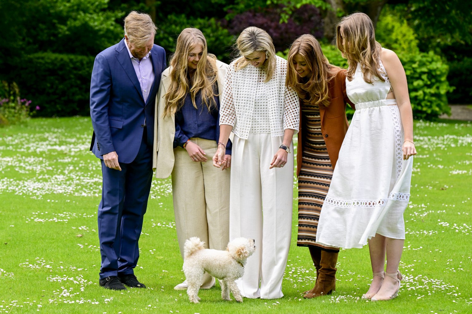Zien: Oranjes poseren samen tijdens zomerfotosessie